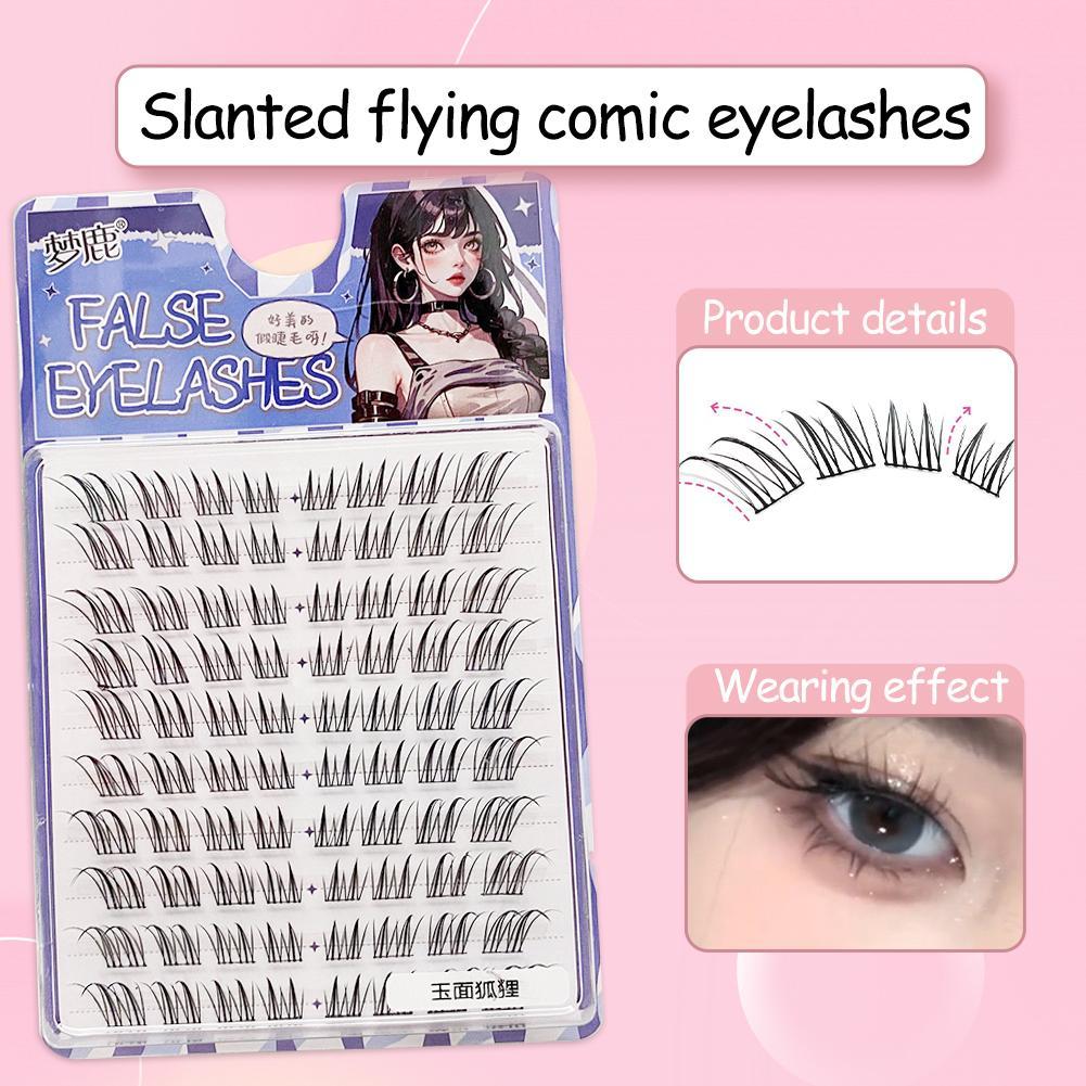 Fox False Eyelash Single Cluster Fox Series Segmented Eyelash ...