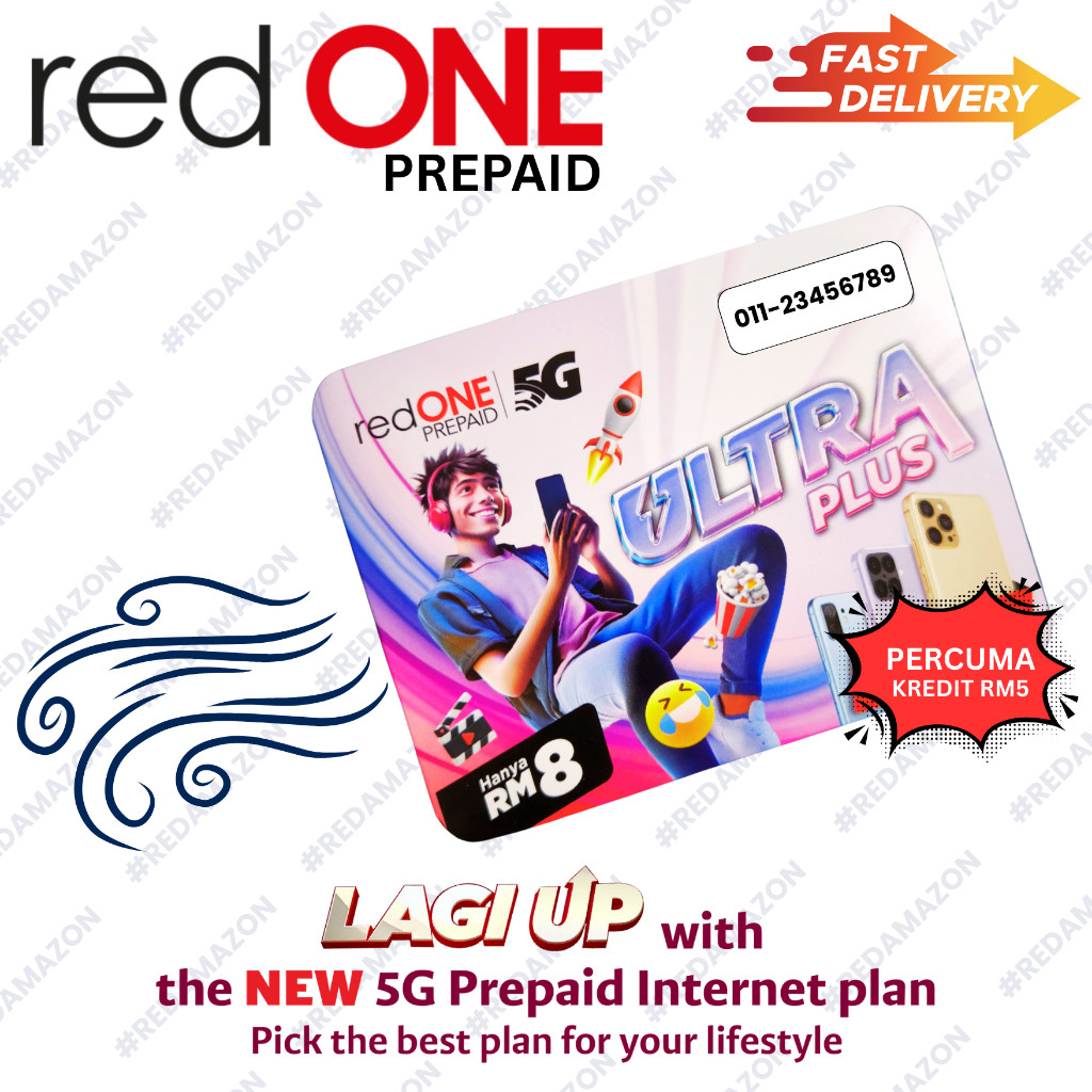 【redONE Prepaid】- Ultra Pack - | Shopee Malaysia