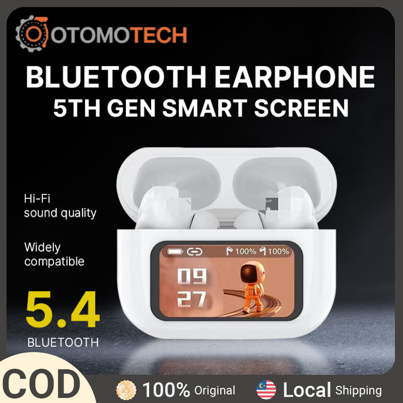 A9 Pro TWS Screen Wireless Bluetooth Headphones TWS in-Ear with ...