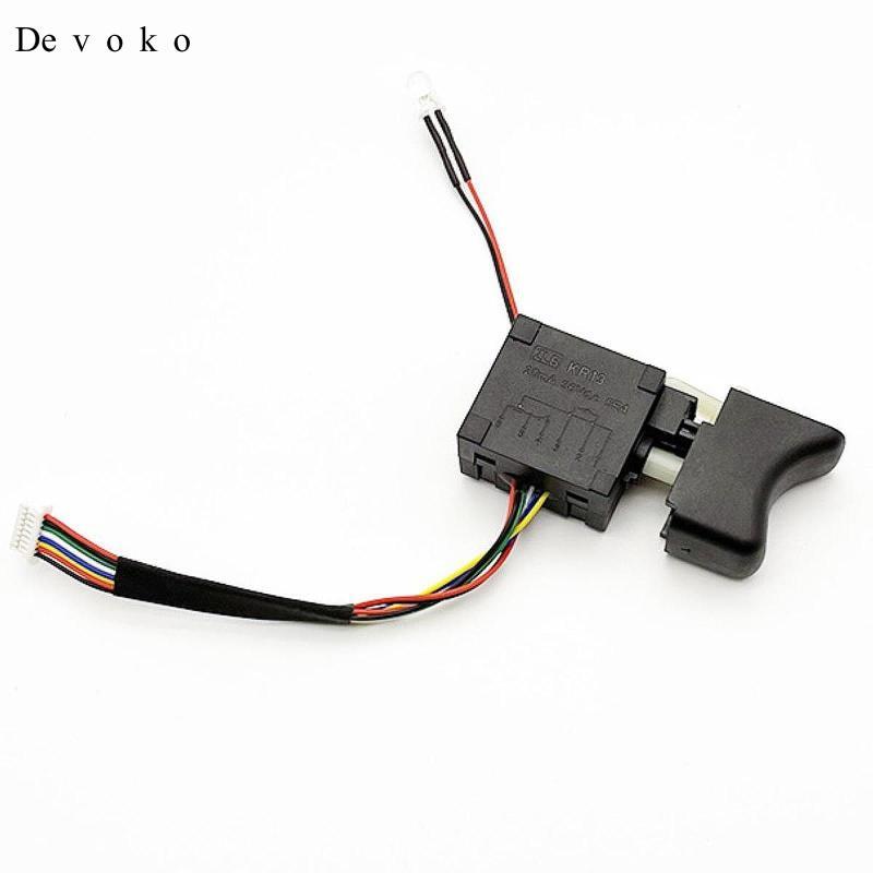 [Devoko] Drill Trigger Switch 8-wire Trigger Brushless Motherboard ...