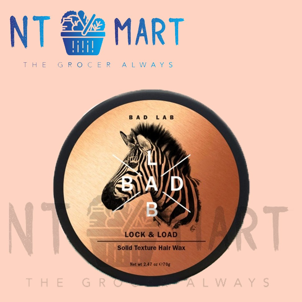 BAD LAB Solid Texture Hair Wax 70G (LOCK & LOAD) | Shopee Malaysia