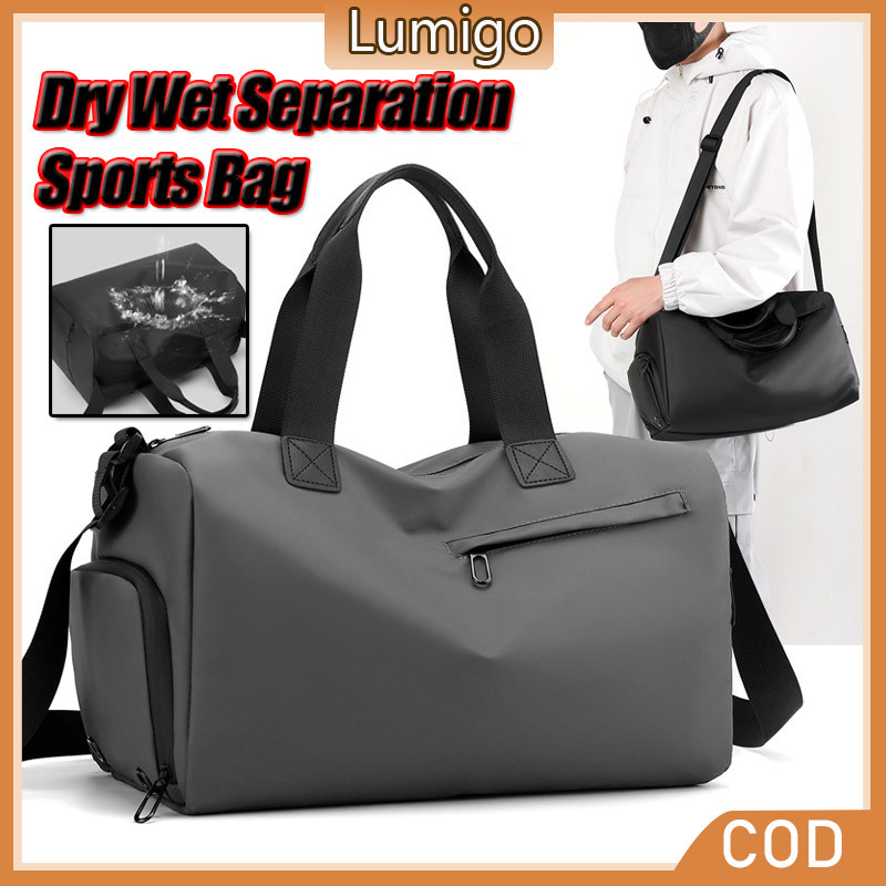 Large Capacity Outdoor Fitness Bag Dry Wet Separation Sports Bag Men ...