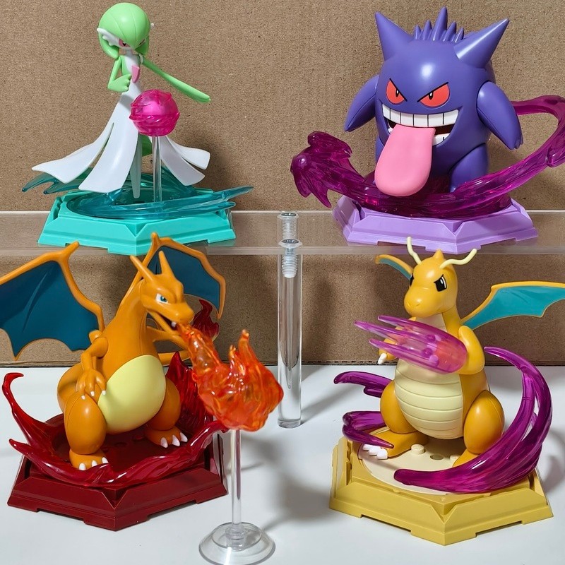 Original keeppley articulated Charizard Gengar dragonite Garchomp ...