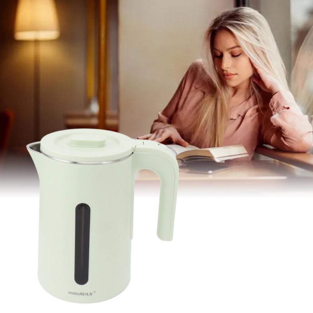 Phoenixshop Stainless Steel Electric Kettle Metal 2000W Boil Dry ...