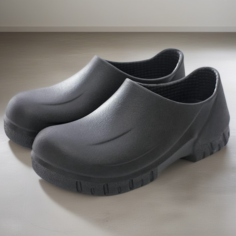 Caobaba Ready Unisex Men Ladies Round Toes Slip On Kitchen Safety Shoes ...