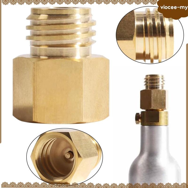 [VioceeMY] CO2 Cylinder Quick Connect Adapter Brass Universal CO2 ...