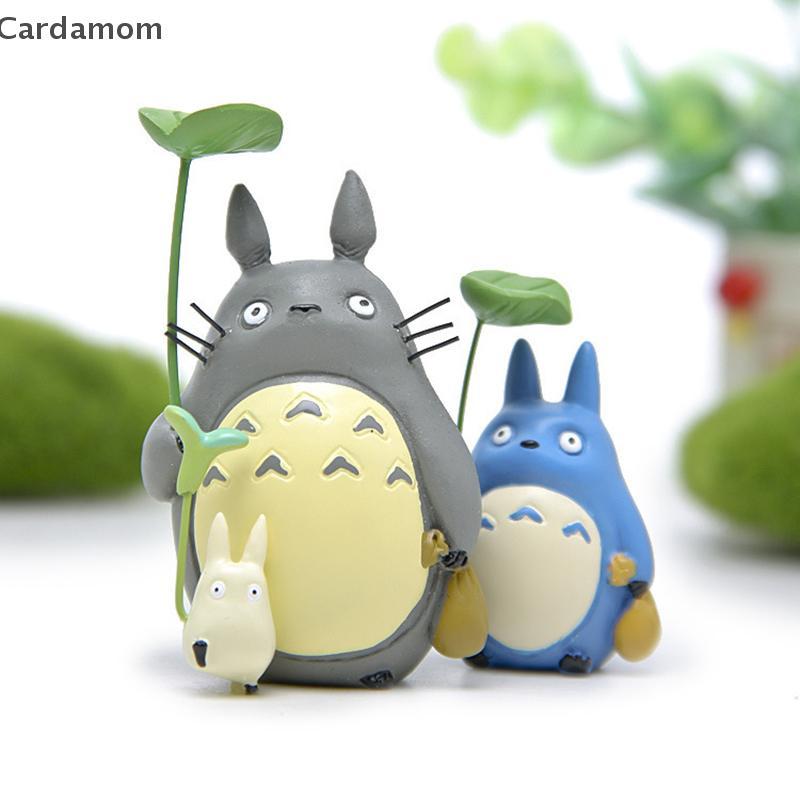 {CARDA} 1Pc Totoro Figures Model Totoro Girl with Leaf Model Studio ...