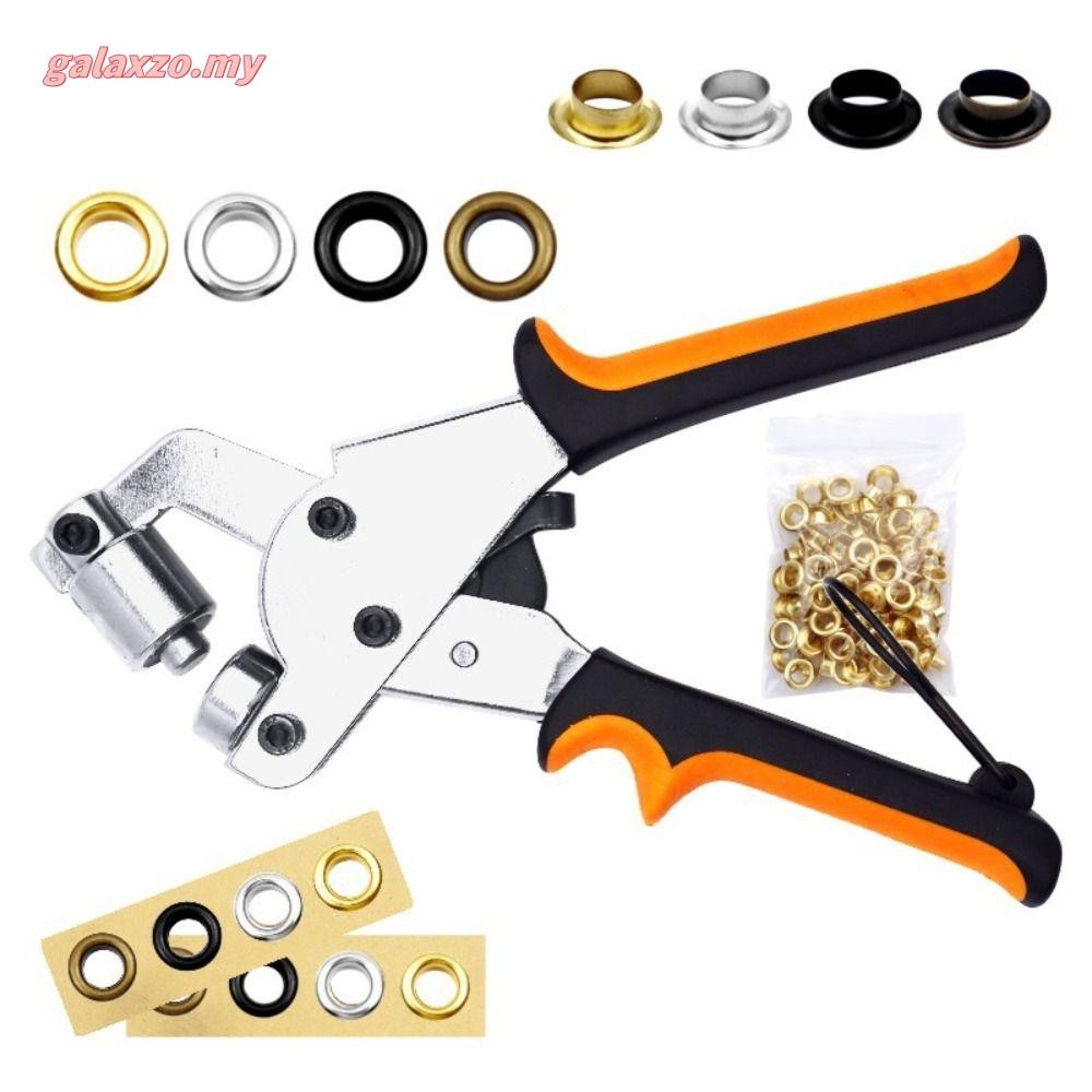 GALAXZO Metal Eyelets Kit, Metal Material 3/8'' 10mm Size Manual ...