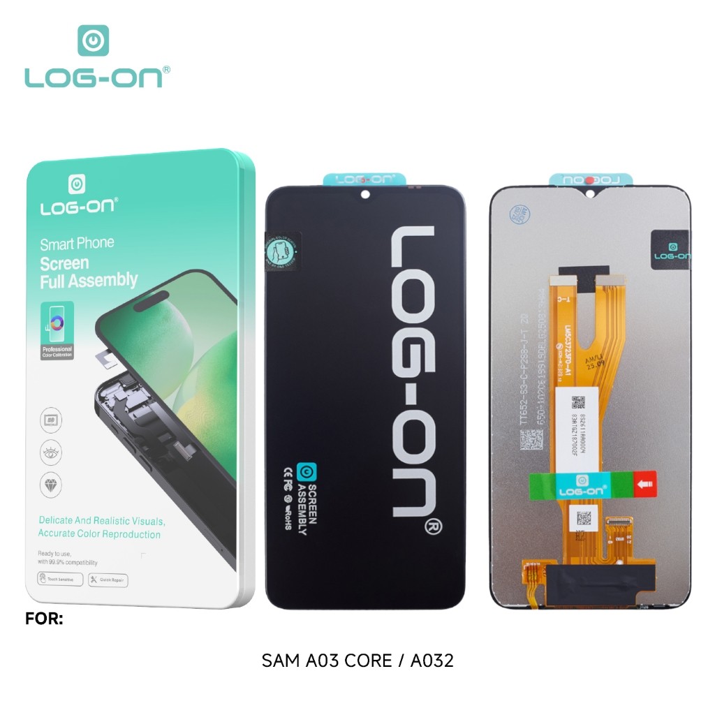 LCD LOG-ON FOR SAMSUNG A03 CORE A032 FULLSET TOUCHSCREEN 7 DAY TEST ...