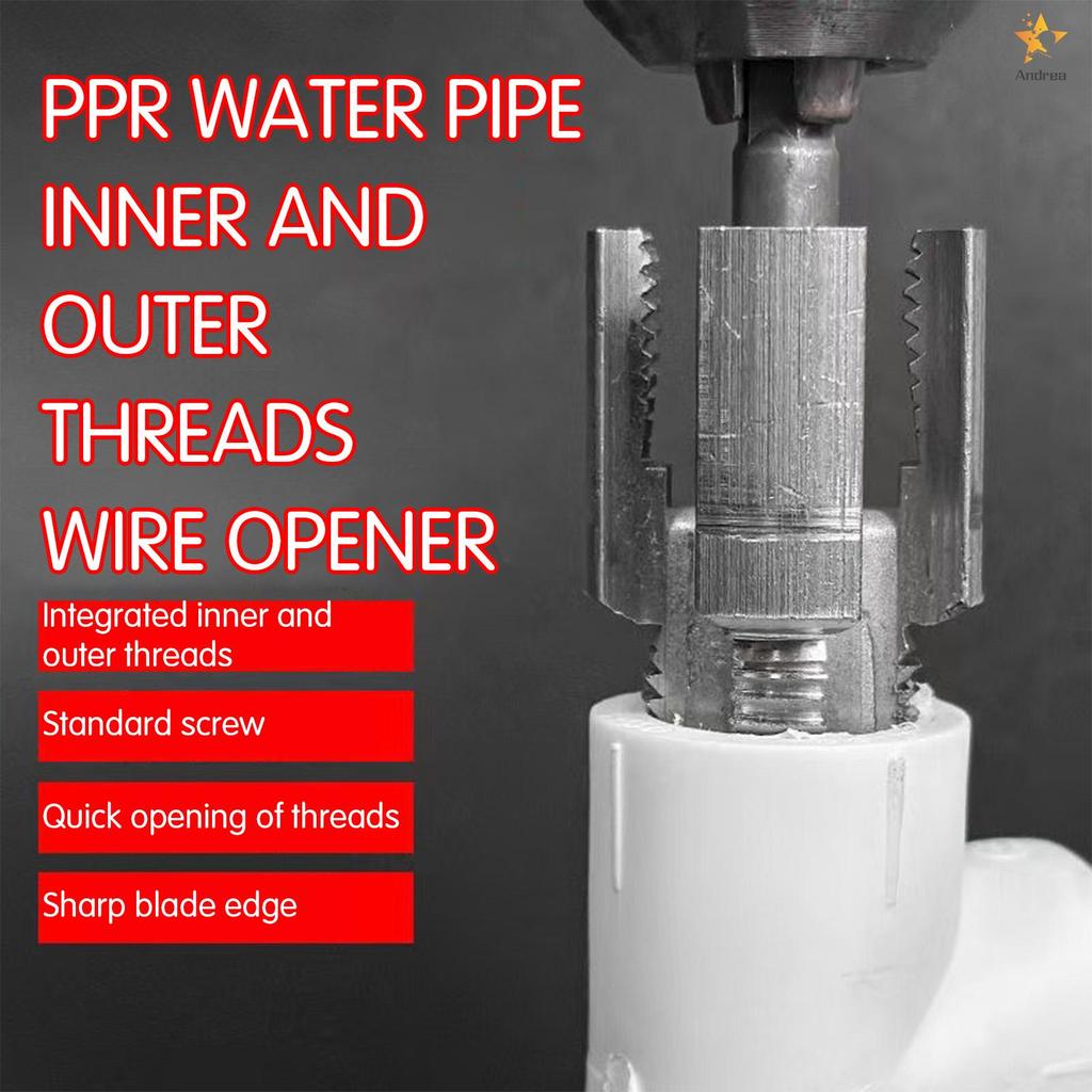 Portable PVC Pipe Threader Tool Internal & External Pipe Threading Tool ...