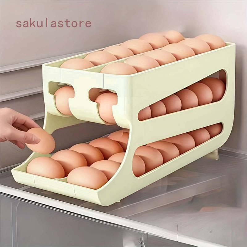 SKL Kitchen Double Mouth Multi-Layer Slanted Mouth Automatic Egg Roller ...