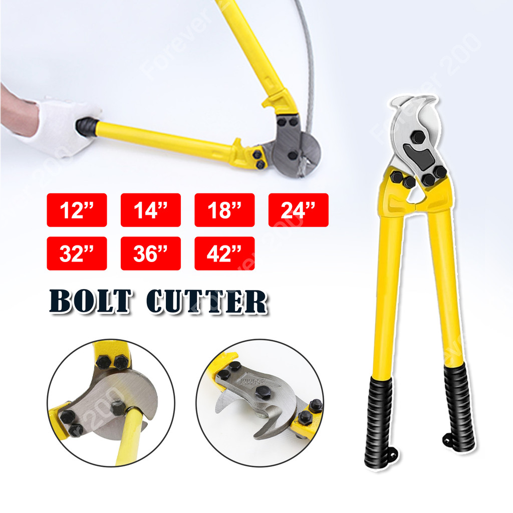 Adjustable Metal Cable Cutter 12-42 Inch Bolt Pemotong Kabel Tangan For ...