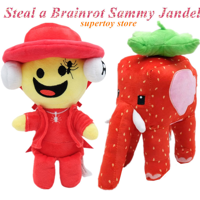 STEAL A BRAINROT Roblox Plush Sammy Jandel Soft Stuffed Doll Toys ...