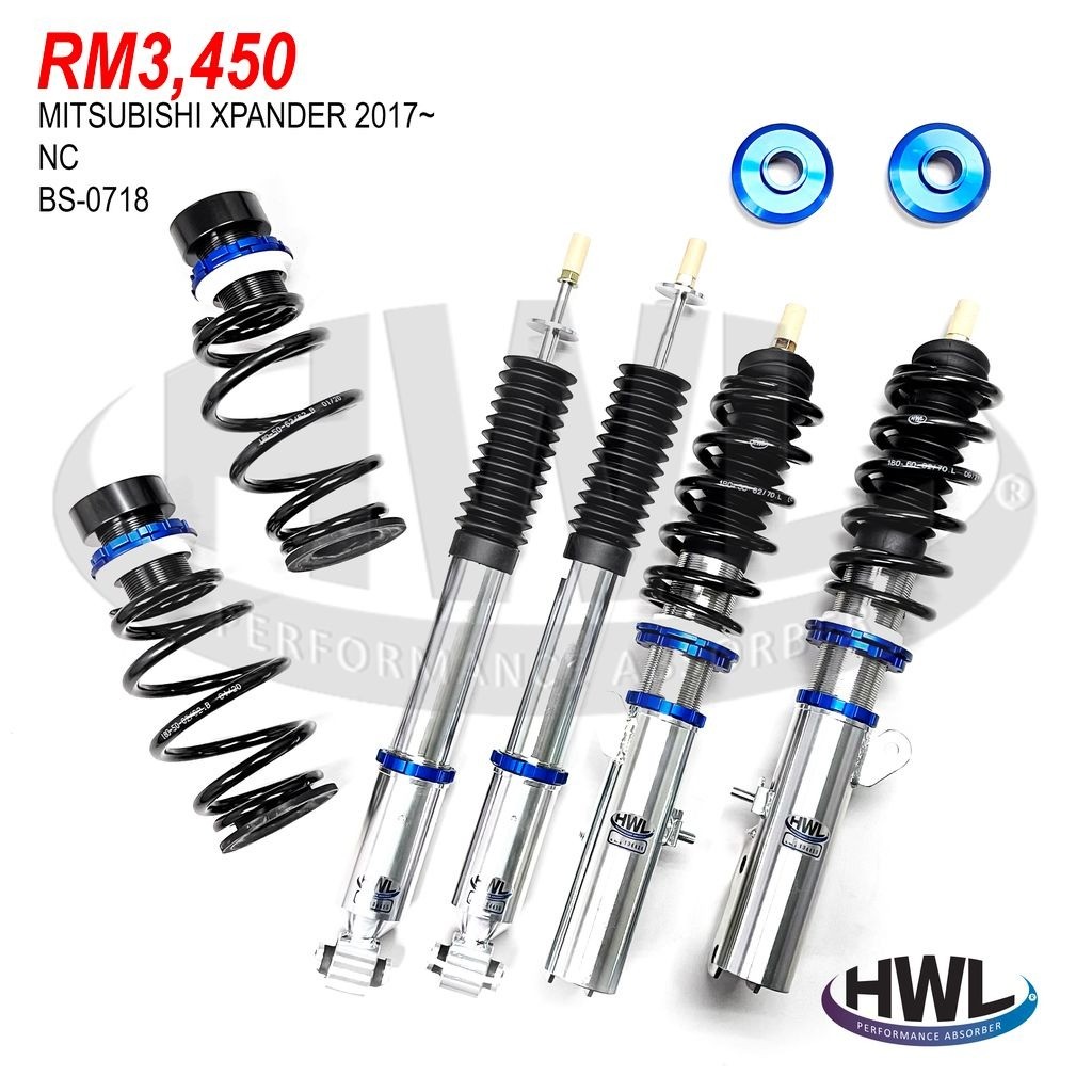 MITSUBISHI XPENDER 2017~HWL MT1BS Fully High Low Soft Hard Body Shift ...