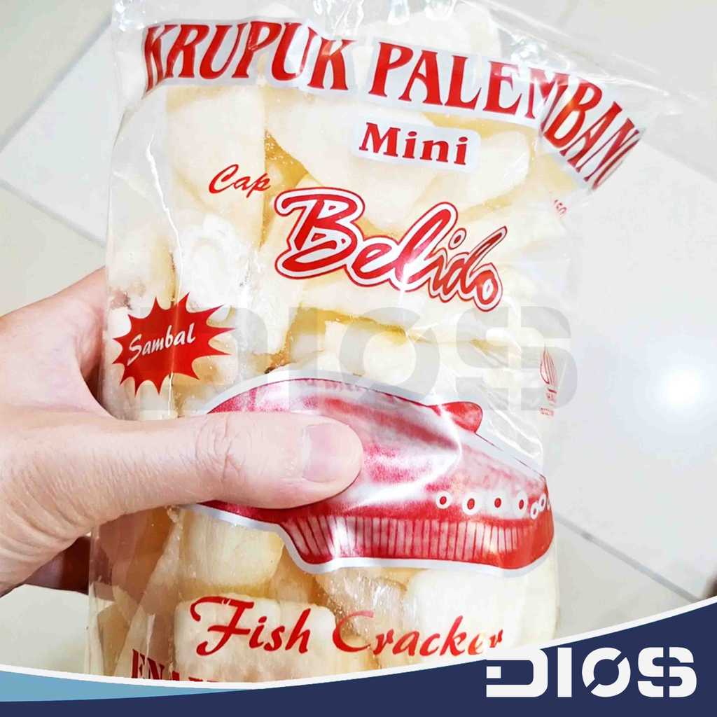 Palembang Fish Crackers 150g Belido Brand Fish Crackers + Halal Sambal ...