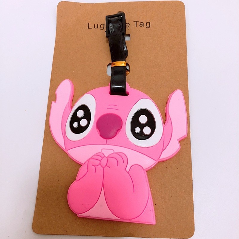 Travel Essential Boarding Pass Consignment Pass Stitch Pink Long Ears ...