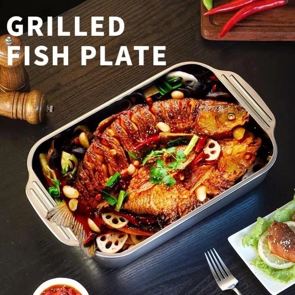 [MC] Stainless Steel Buffet Container with Rust-Resistant Lid ...
