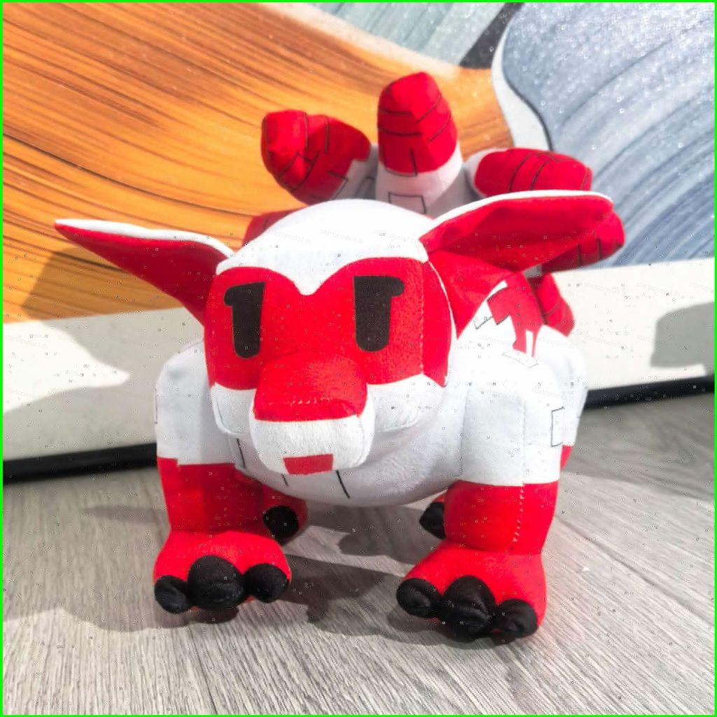 ST1 Grow a Garden Roblox Plush doll Nine Tailed Fox Surrounding the ...