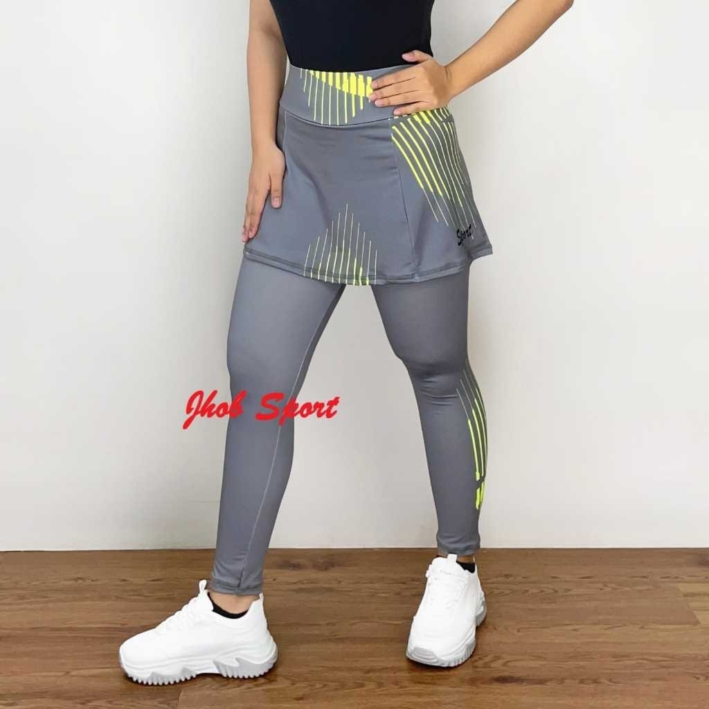140 JHOB SPORT Muslim Women's Sports Skirt Leggings Long Double Skirt ...