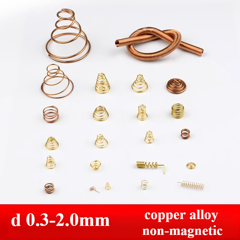 Brass Spring Pressure Spring Conductive Copper Wire High Current ...