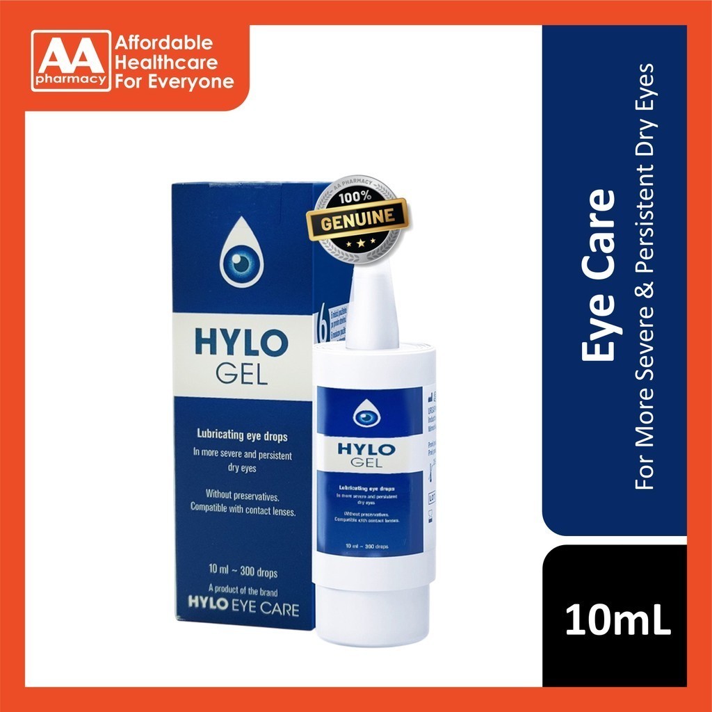 Hylo Gel Lubricating Eye Drops 10mL | Shopee Malaysia