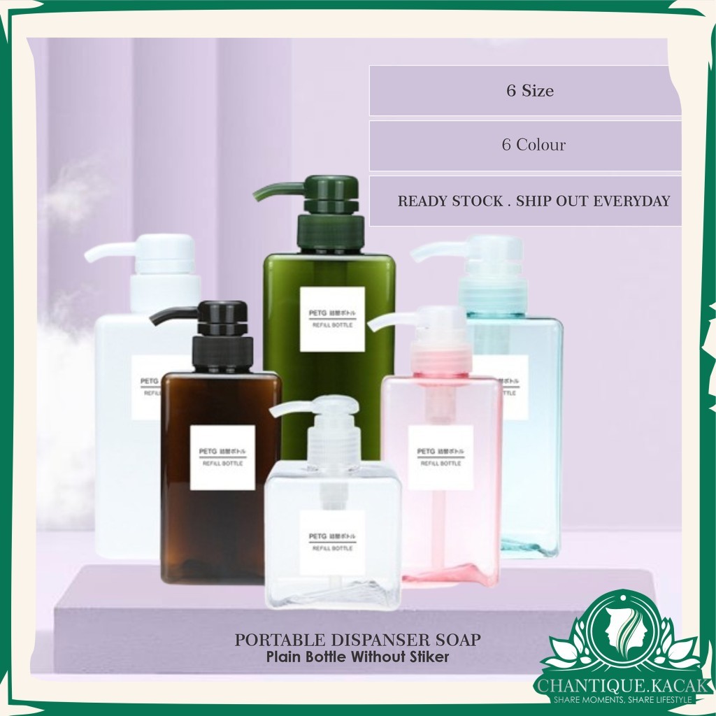 CK Botol Tekan Cecair Soap Dispenser Portable Pump Reusable Bathroom ...