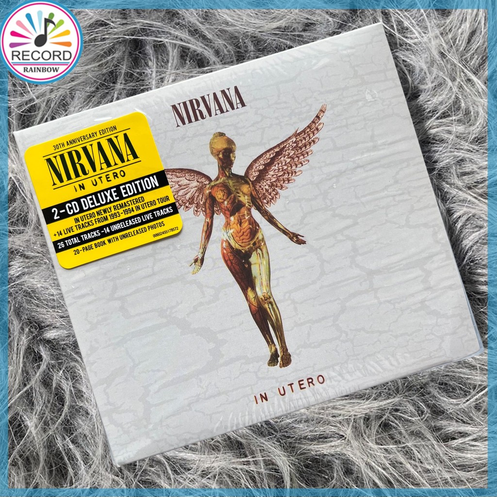 Original Nirvana In Utero Deluxe Edition 2CD Album [Sealed] Brand new ...