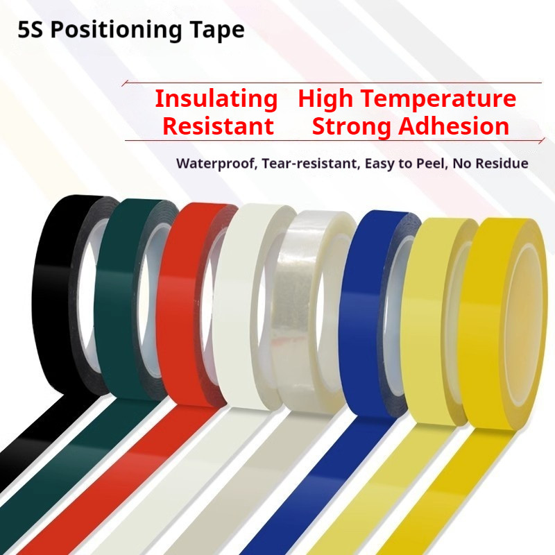 JXT Color Mara Adhesive Tape Desktop Positioning Sticker Mark Mark Line ...