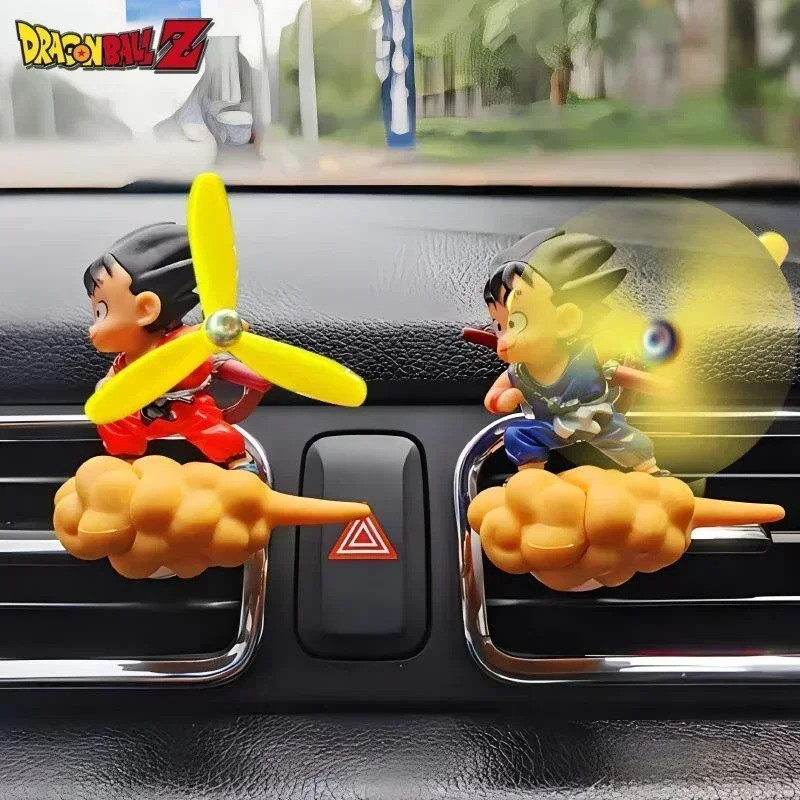 Dragon Ball Anime Figure Son Goku Car Air Conditioning Vents Fan ...