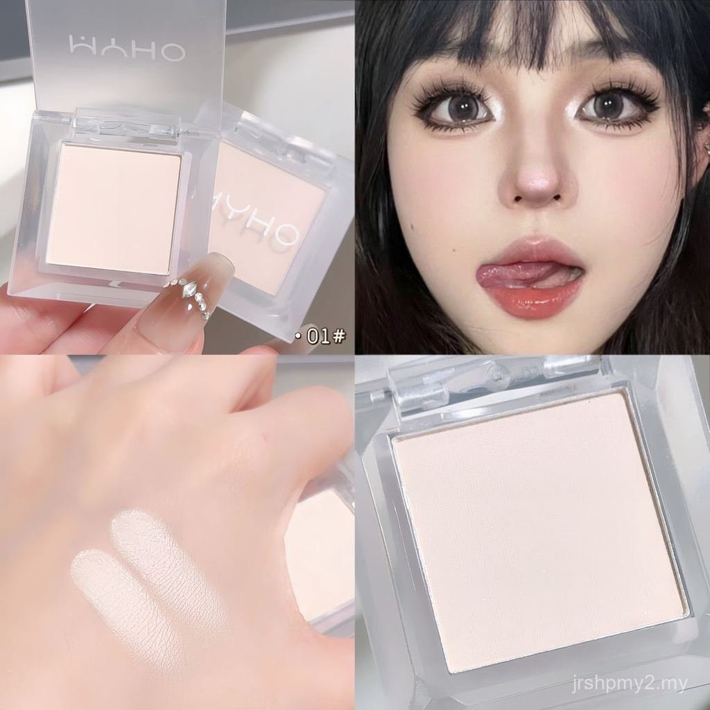 MYHO Monochrome Pure White Eyeshadow High Gloss Eye Head Brightening ...