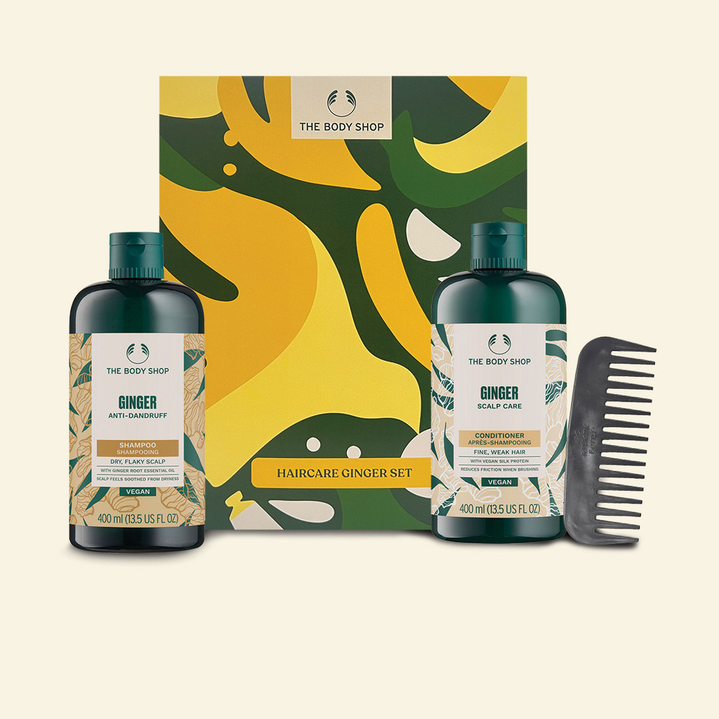 The Body Shop Haircare Ginger Gift Set | Shopee Malaysia