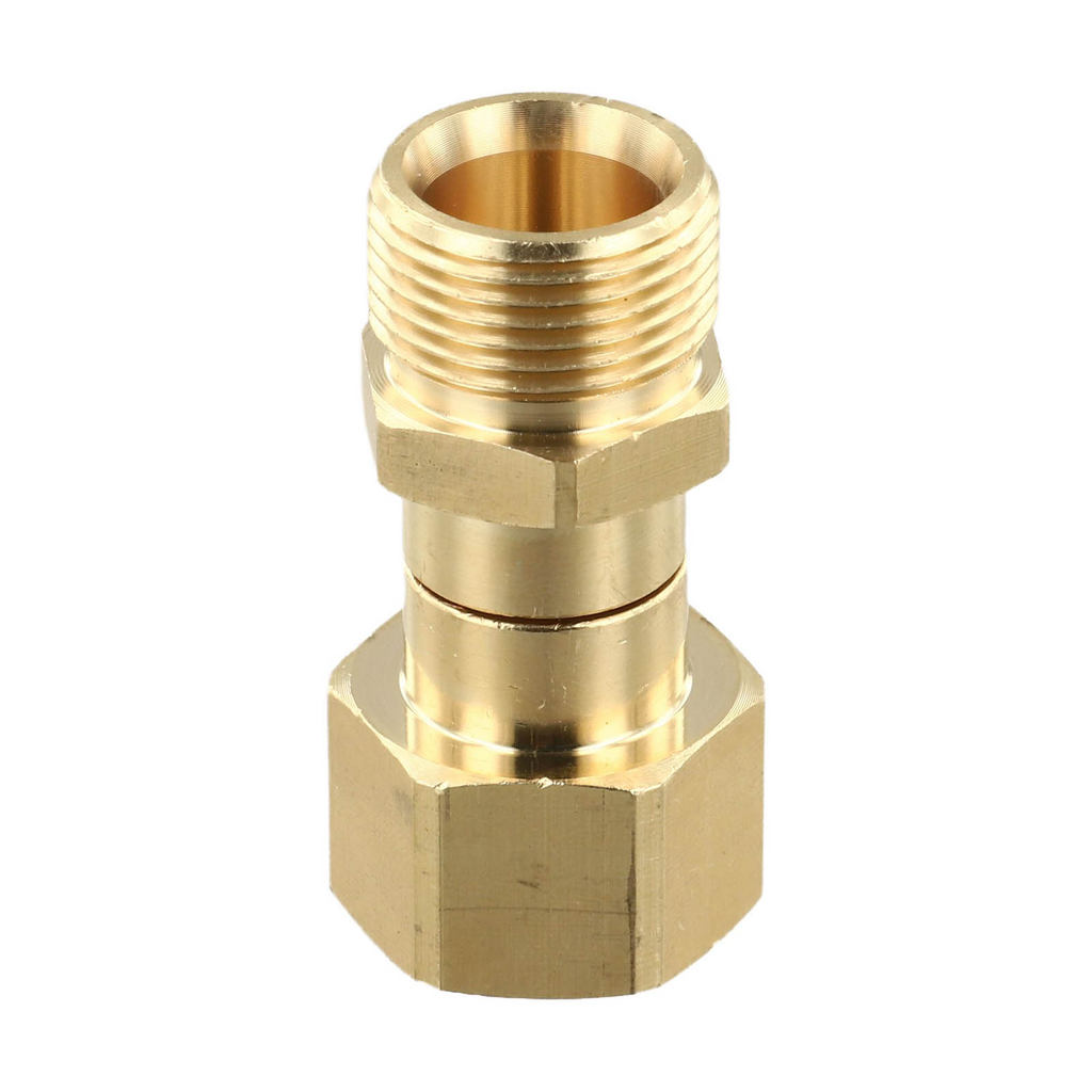 Copper Swivel Connector 360-Degree Design Easy To Use Hose To Hose ...