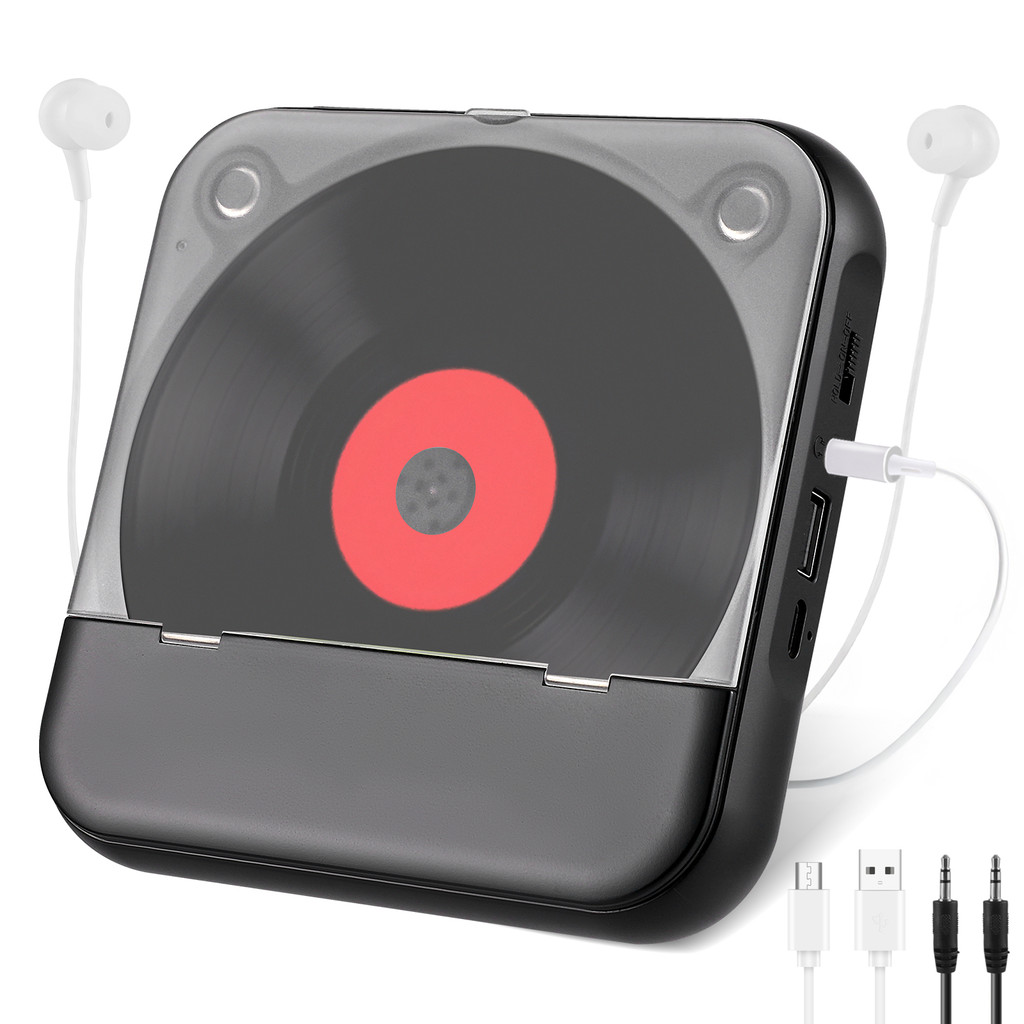 ⭐️【Local warehouse+COD】⭐High Quality Portable CD Player with Bluetooth ...