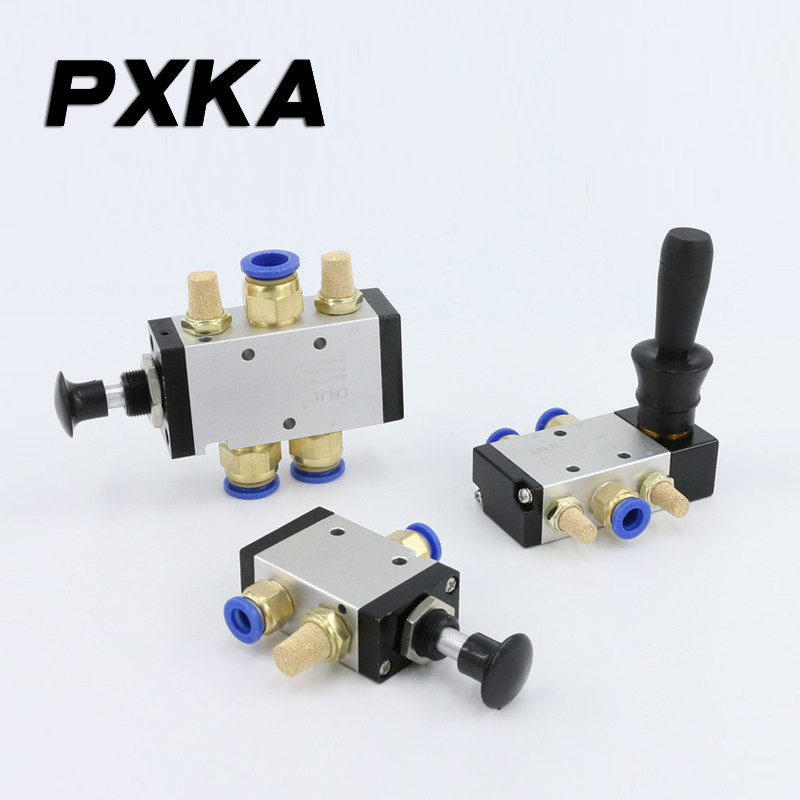 Pneumatic manual valve 3R manual valve 4h210-08/4h310-10/3r210-08/4R210 ...
