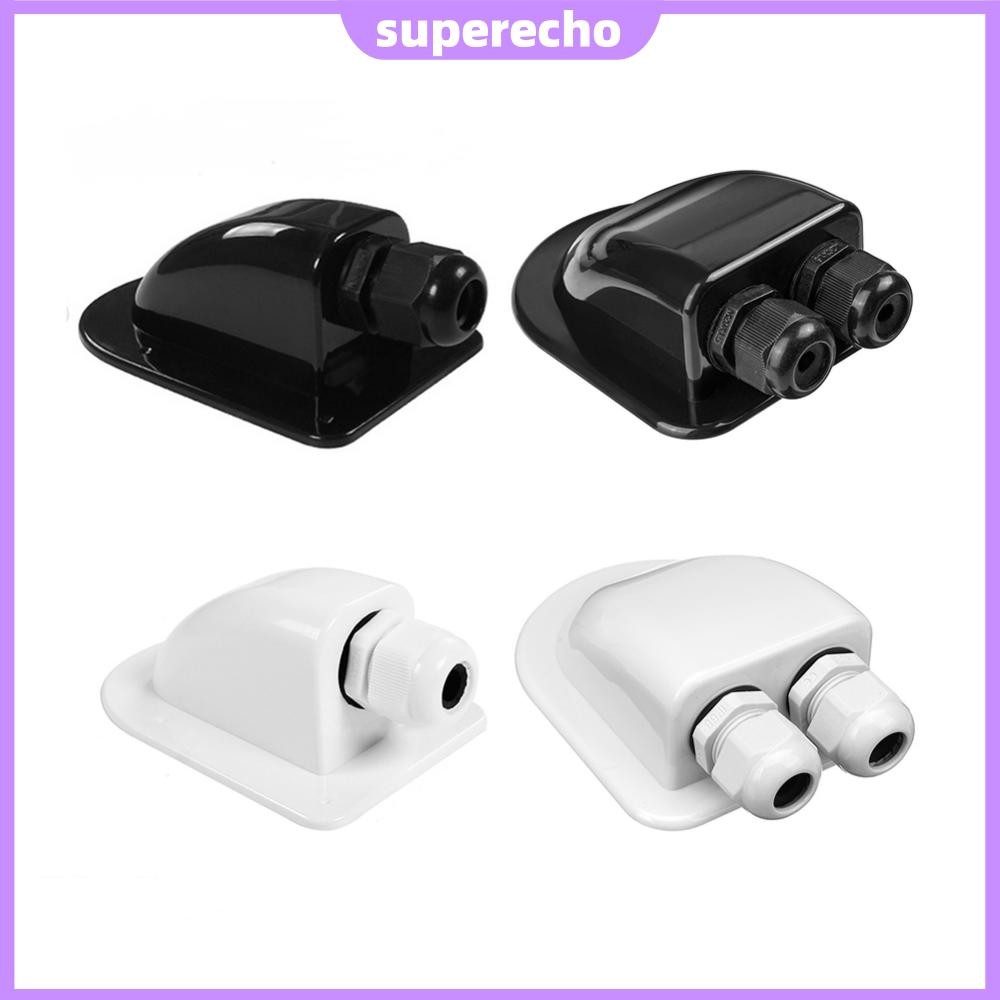 Caravan Solar Car Junction Box Single/Dual Hole Roof Wire Entry Cable ...