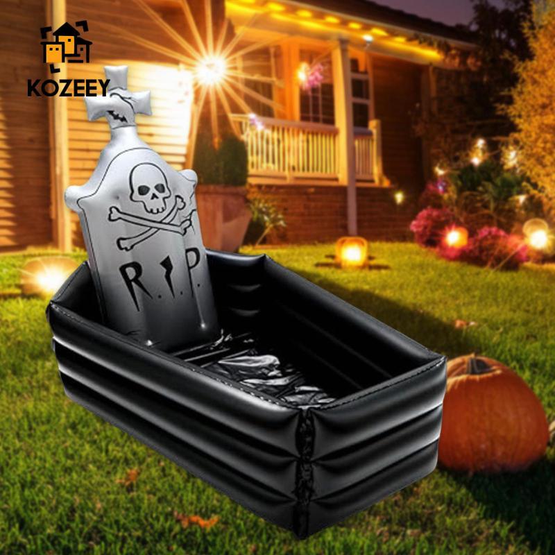 KOZEEY Inflatable Cooler, 43 Inch Inflatable Tombstone Coffin Cooler ...