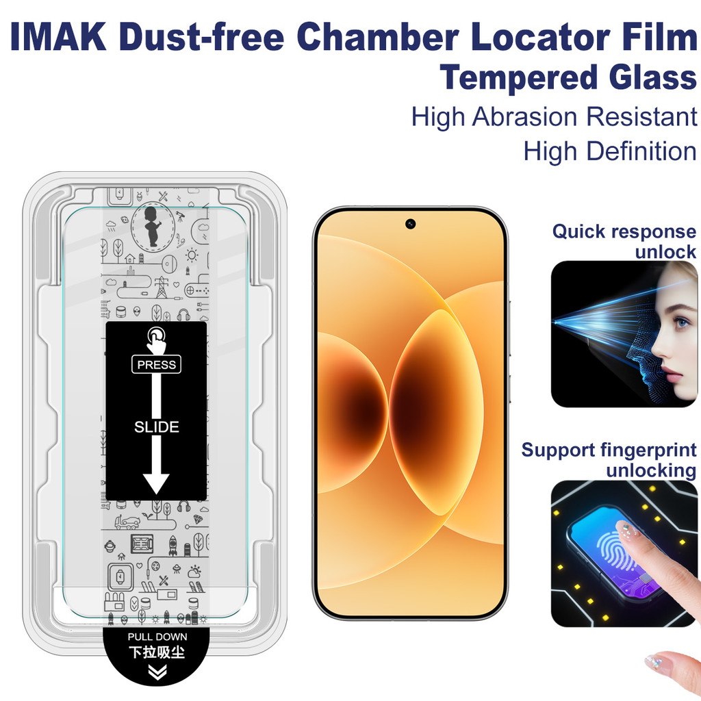 Imak Dust-free Chamber Locate Protective Film for Xiaomi 17 Pro Max 5G ...