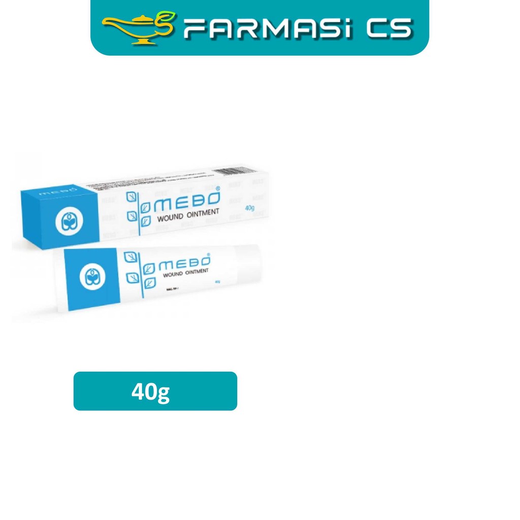 Mebo Wound Ointment 40g EXP:04/2027 [ wound cream / relief minor burns ...