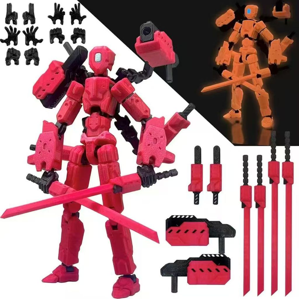 Dawn Mecha Figure Second Generation Figure 3D Printing Assembly Model ...