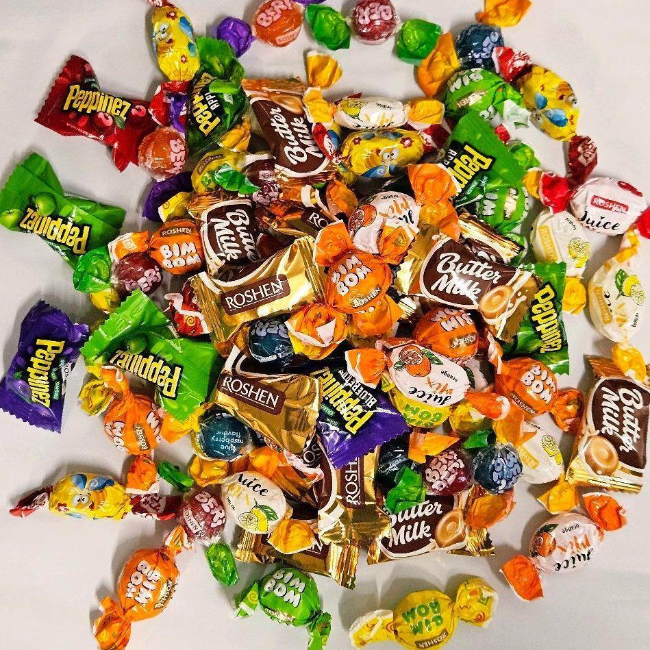 Roshen Campuran Permen 6 dalam 1 - Crezy Bee, Peppinez, Beri Hard ...