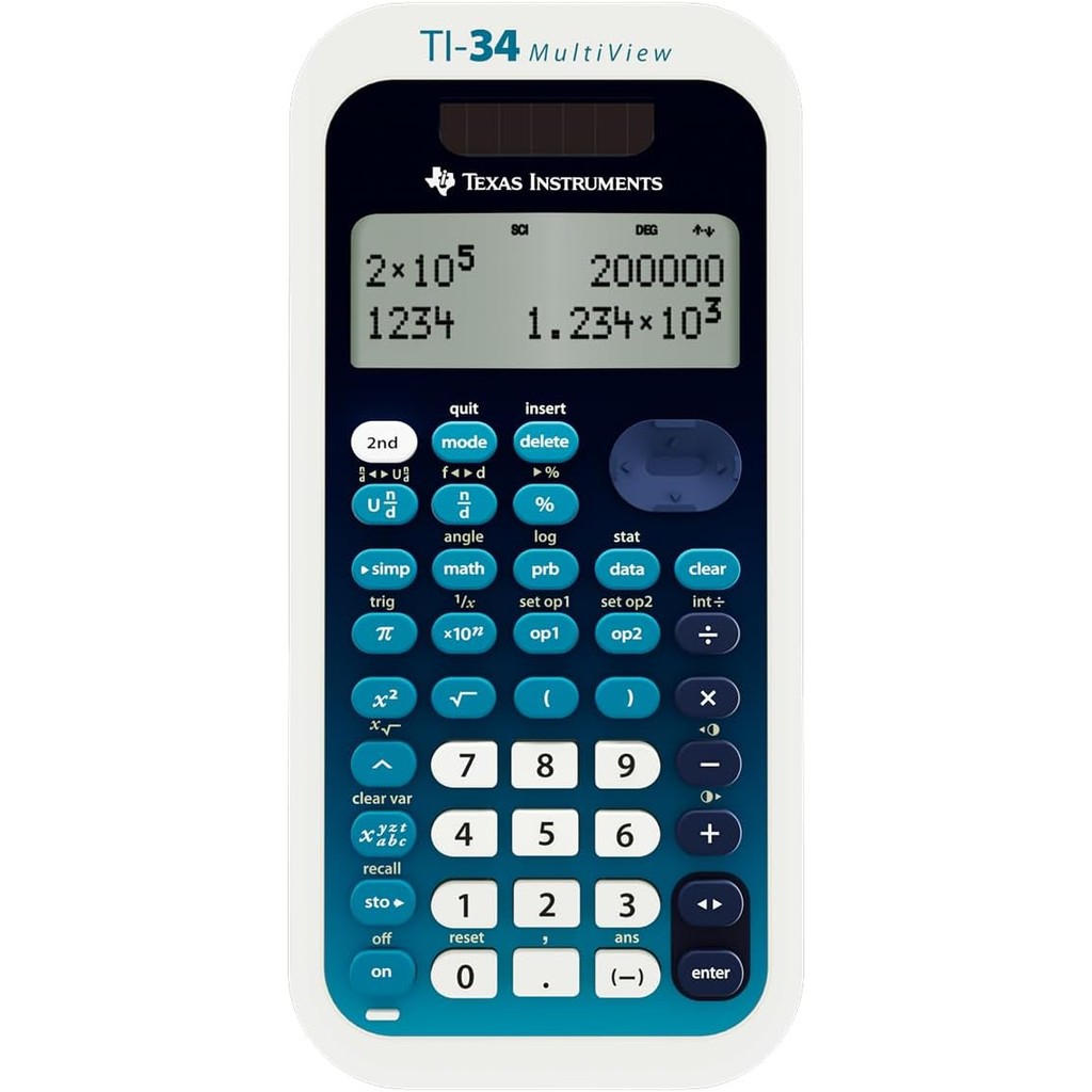 Texas Instruments TI-34 MultiView Kalkulator Saintifik | Shopee Malaysia