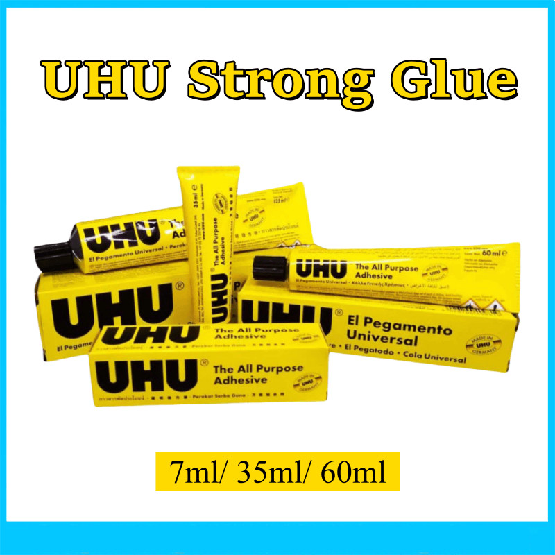 UHU Quick-Drying Super Glue (7ml/35ml/60ml) - All-Purpose Craft ...