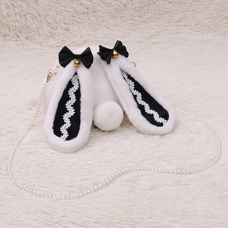 Kawaii ITA bag Rabbit Shoulder Bag Lolita Accessories Plush Keychain ...
