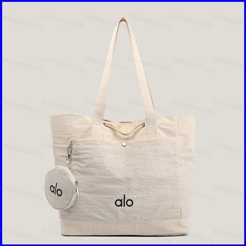 YB2 Alo Casual Lightweight Solid Color Tote Bag For Women Waterproof ...