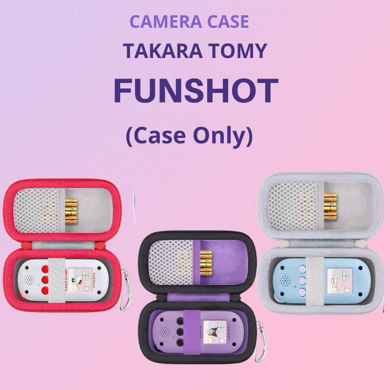 Takara Tomy Funshot Digital Camera Storage Case with Hand Strap ...