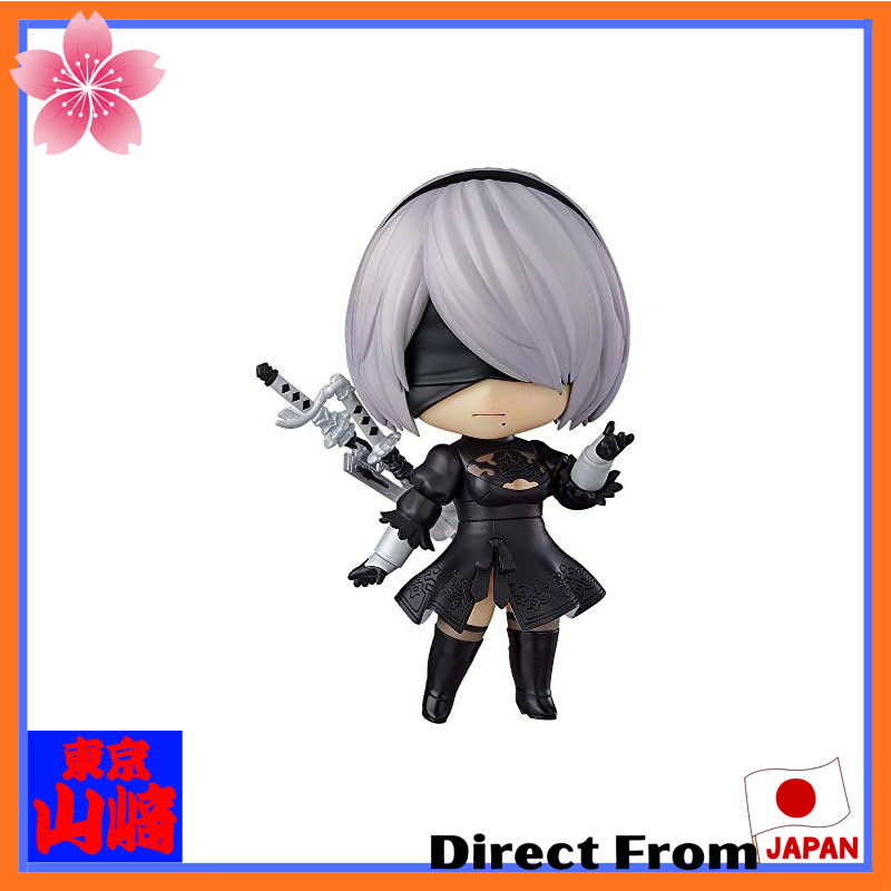SQUARE ENIX Nendoroid NieR Automata 2B [YoRHa No. 2 Type B] Non-Scale ...