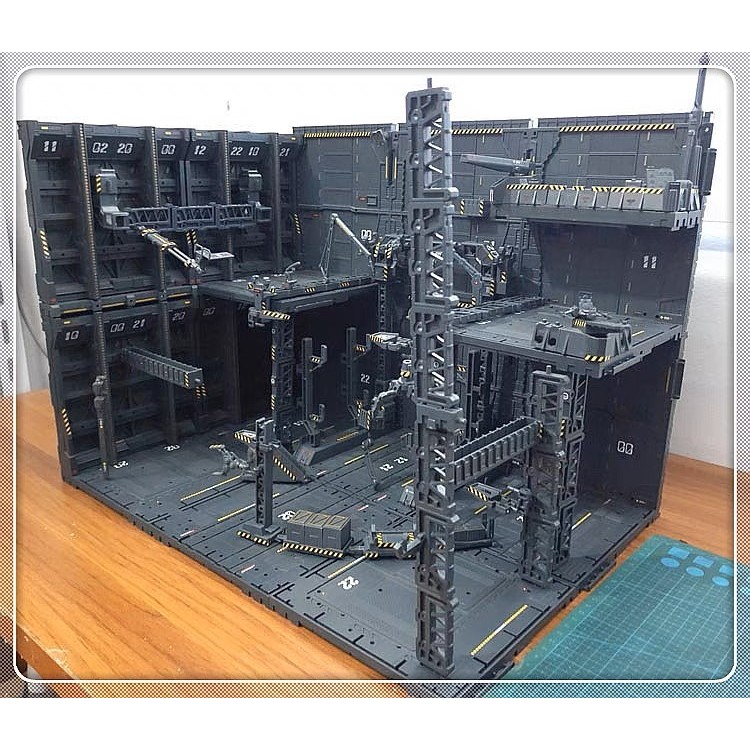 Gundam Display Stand Storage Rack Fully Prepared Rack Gnaku Free ...