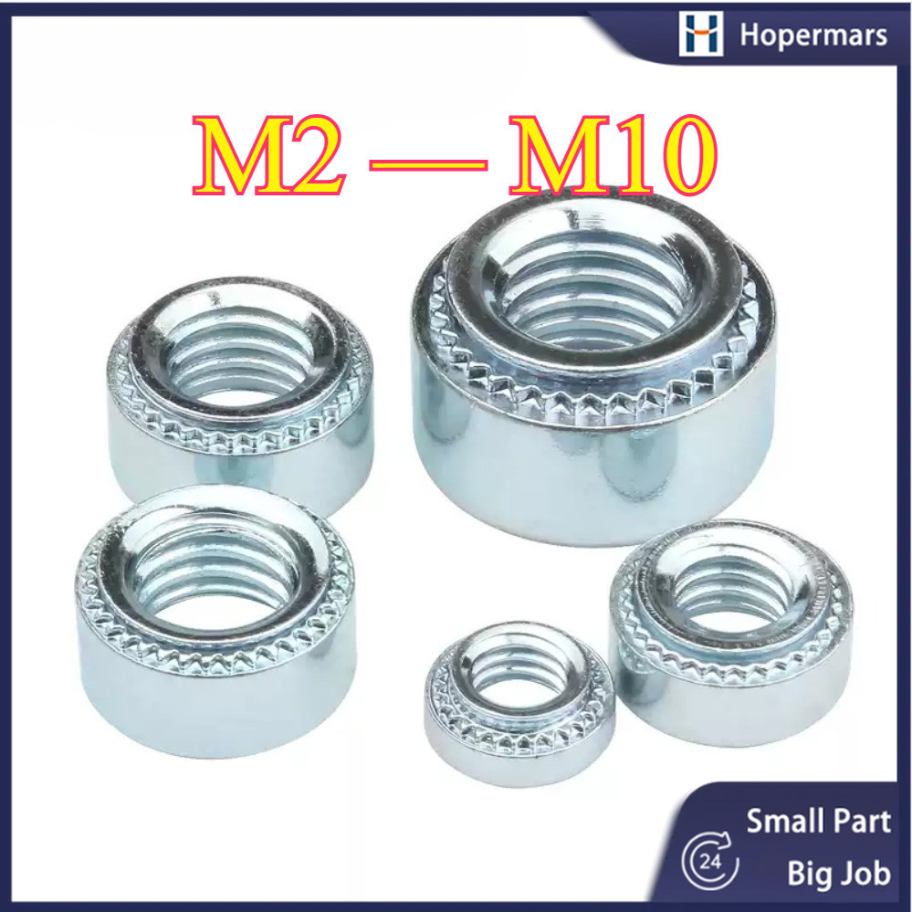 PEM rivets, press-fit ECU rivets, PEM screws (galvanized) M2/M2.5/M3/M4 ...