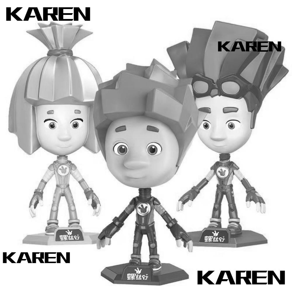 KAREN1 Cute Action Figure, Transforming Toys Noliks The Fixies Cartoon ...