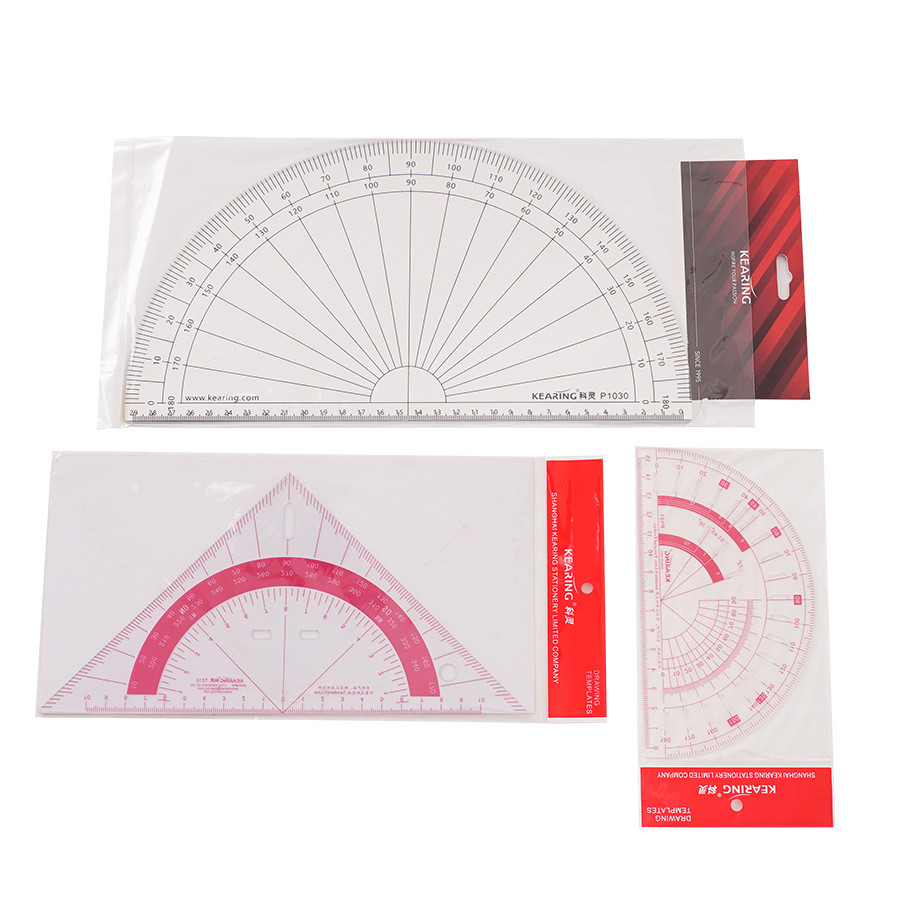 Keling Large Semicircle Protractor Triangle Ruler Multi-Function ...